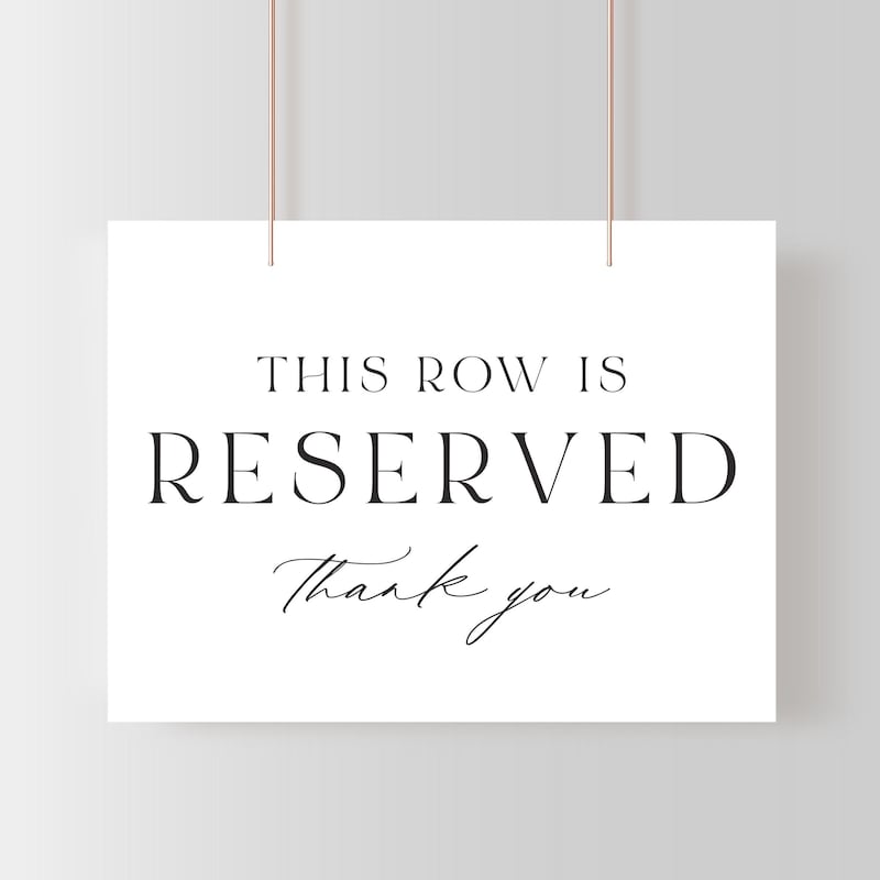 Wedding Reserved - Etsy