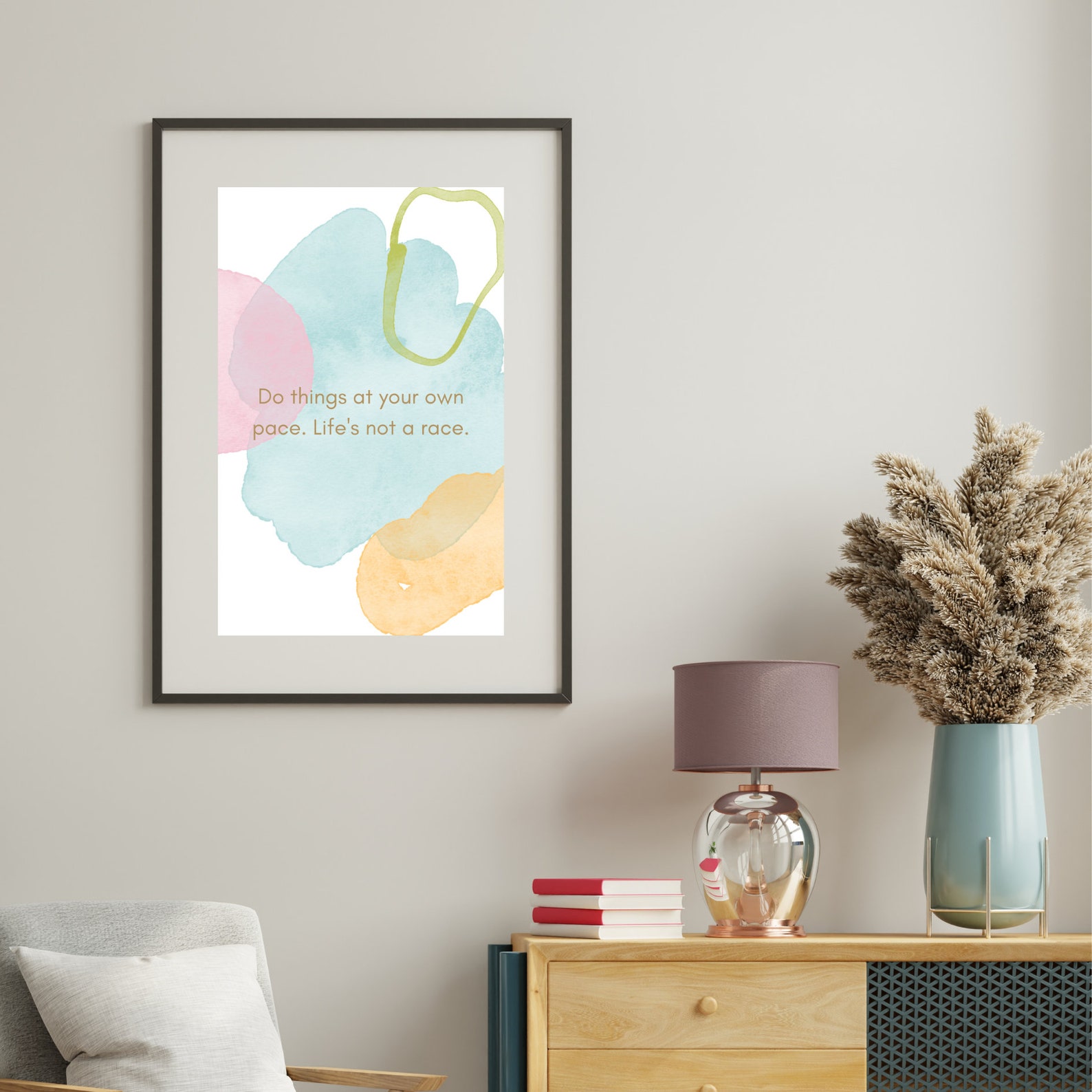 Do Things at Your Own Pace, Life's Not A Race, Instant Download ...