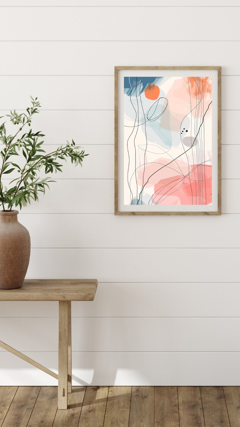 Modern Printable Art: Digital Prints Wall Decor,abstract Digital Art ...