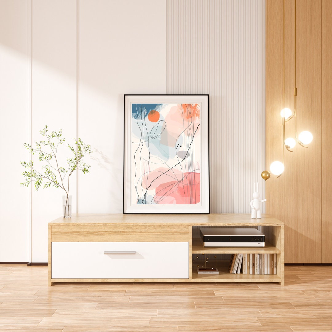 Modern Printable Art: Digital Prints Wall Decor,abstract Digital Art ...