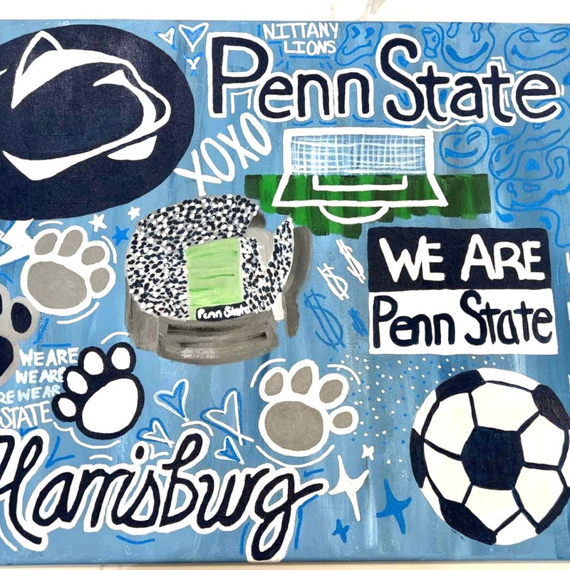 State Painting - Etsy