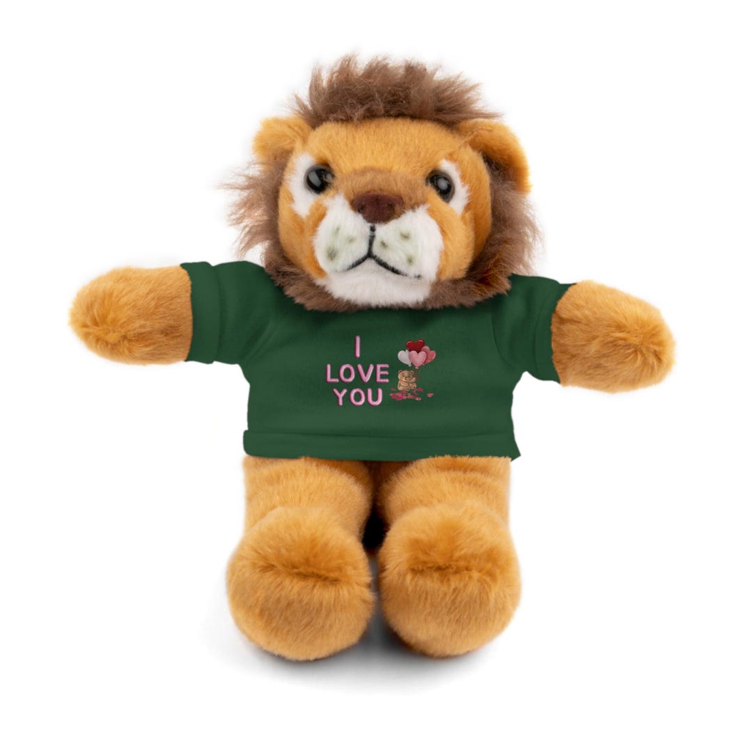 I Love You Stuffed Animal | Plush Toy for Gifting | Valentine's Day ...