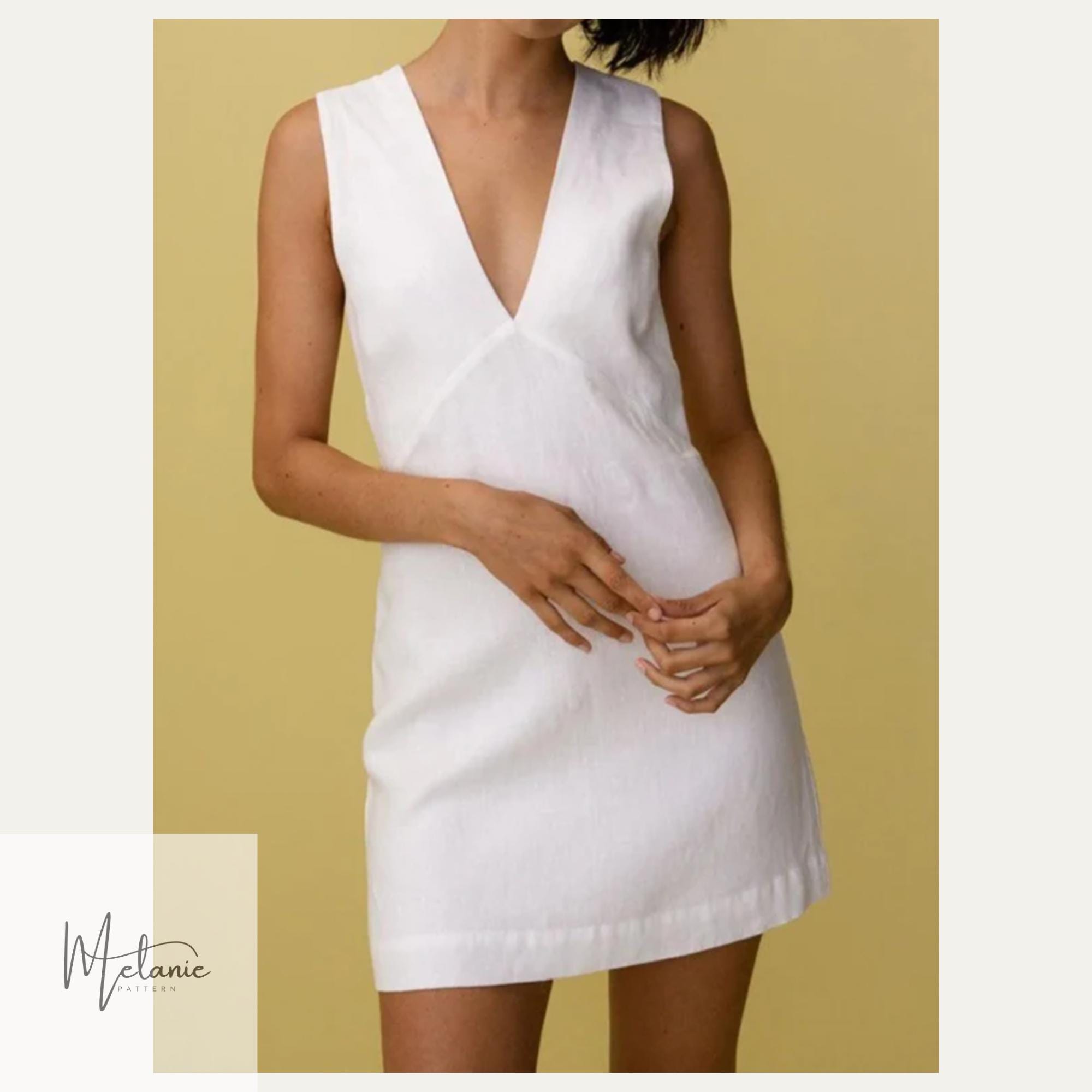 Mini Dress Sewing Pattern: Beginner Friendly, XS-XXXL (digital PDF) - Etsy