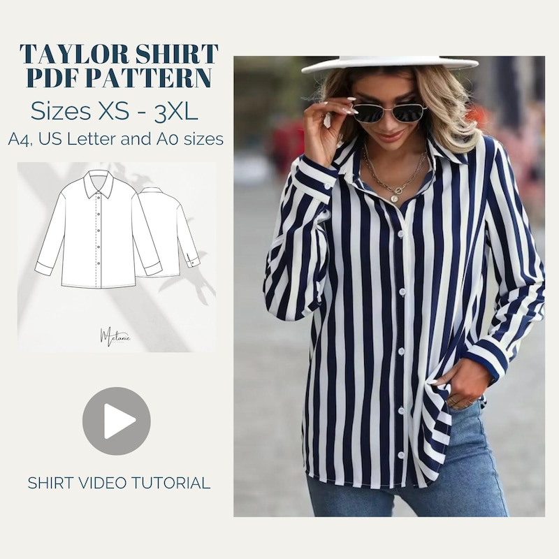 Blouse Patterns - Etsy