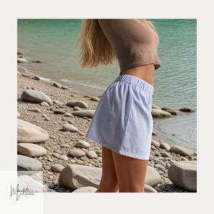 Summer Shorts Sewing Pattern: High Waist, Wide Leg (PDF Download) - Etsy