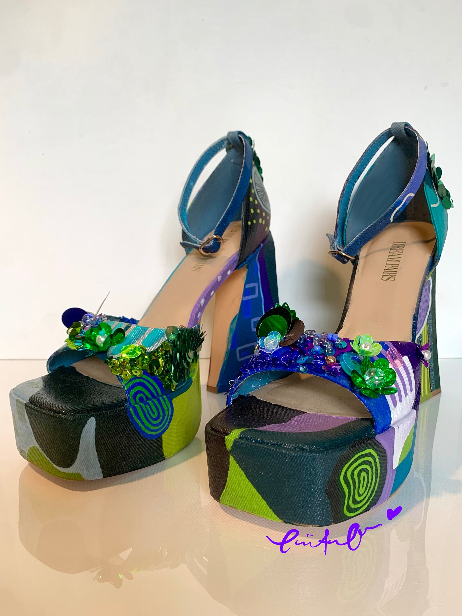 Lemon Pepper Steppers — “it’s THAT Deep” Multicolor ULTRA High Heels - Etsy