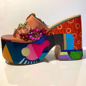 Lemon Pepper Steppers — Multicolor (play Day) Platforms - Etsy