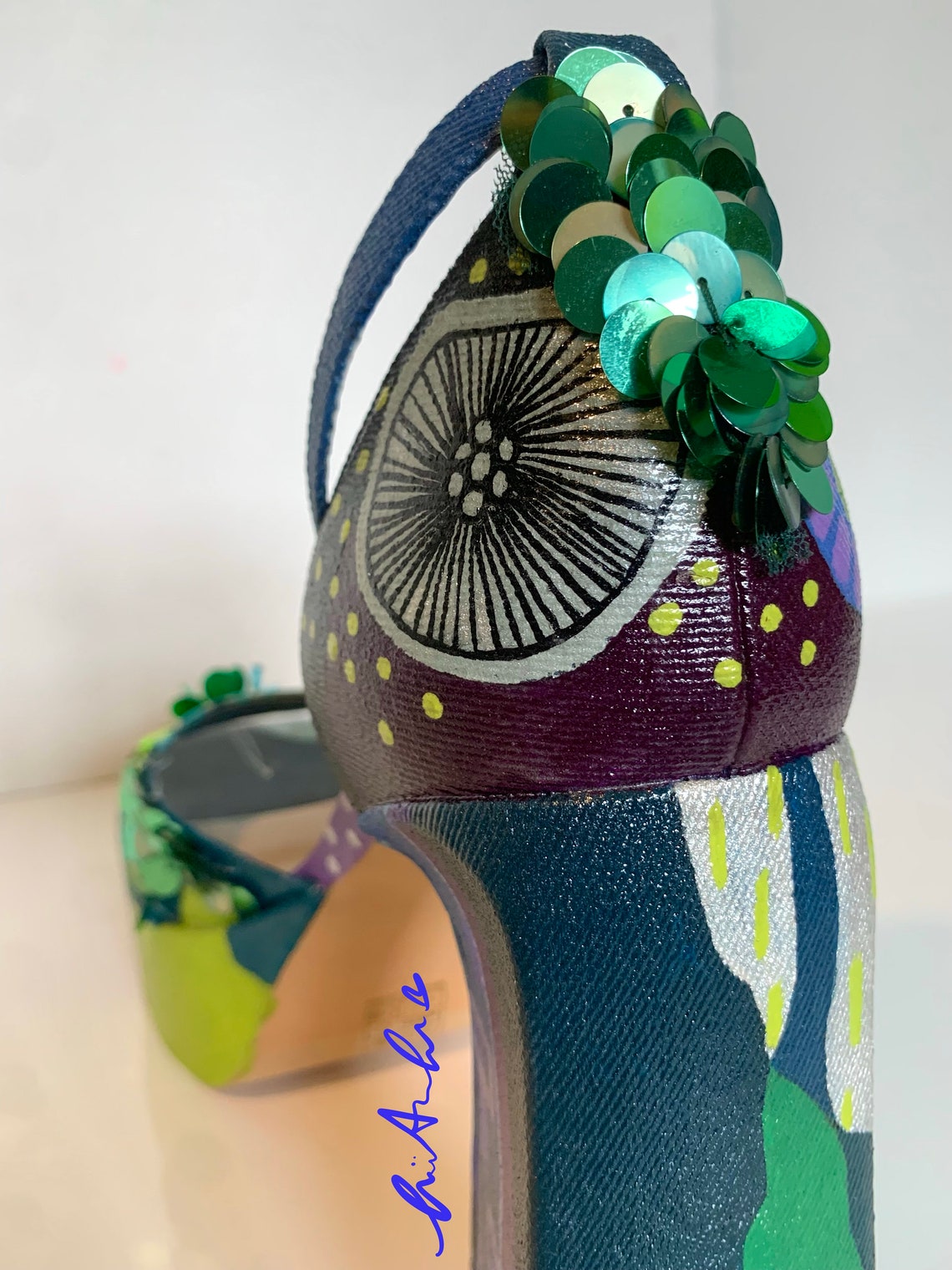 Lemon Pepper Steppers its THAT Deep Multicolor ULTRA High Heels - Etsy