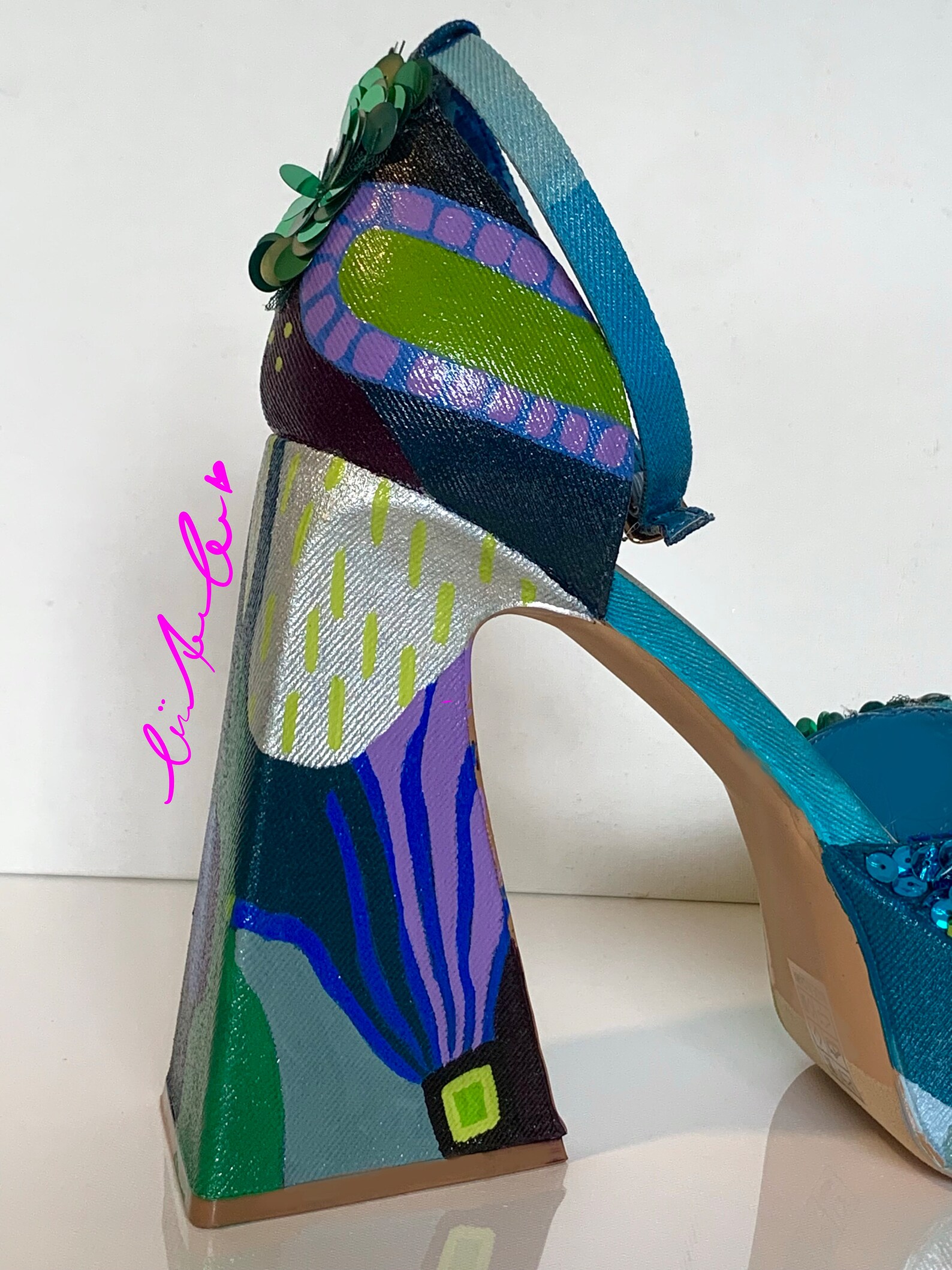Lemon Pepper Steppers — “it’s THAT Deep” Multicolor ULTRA High Heels - Etsy