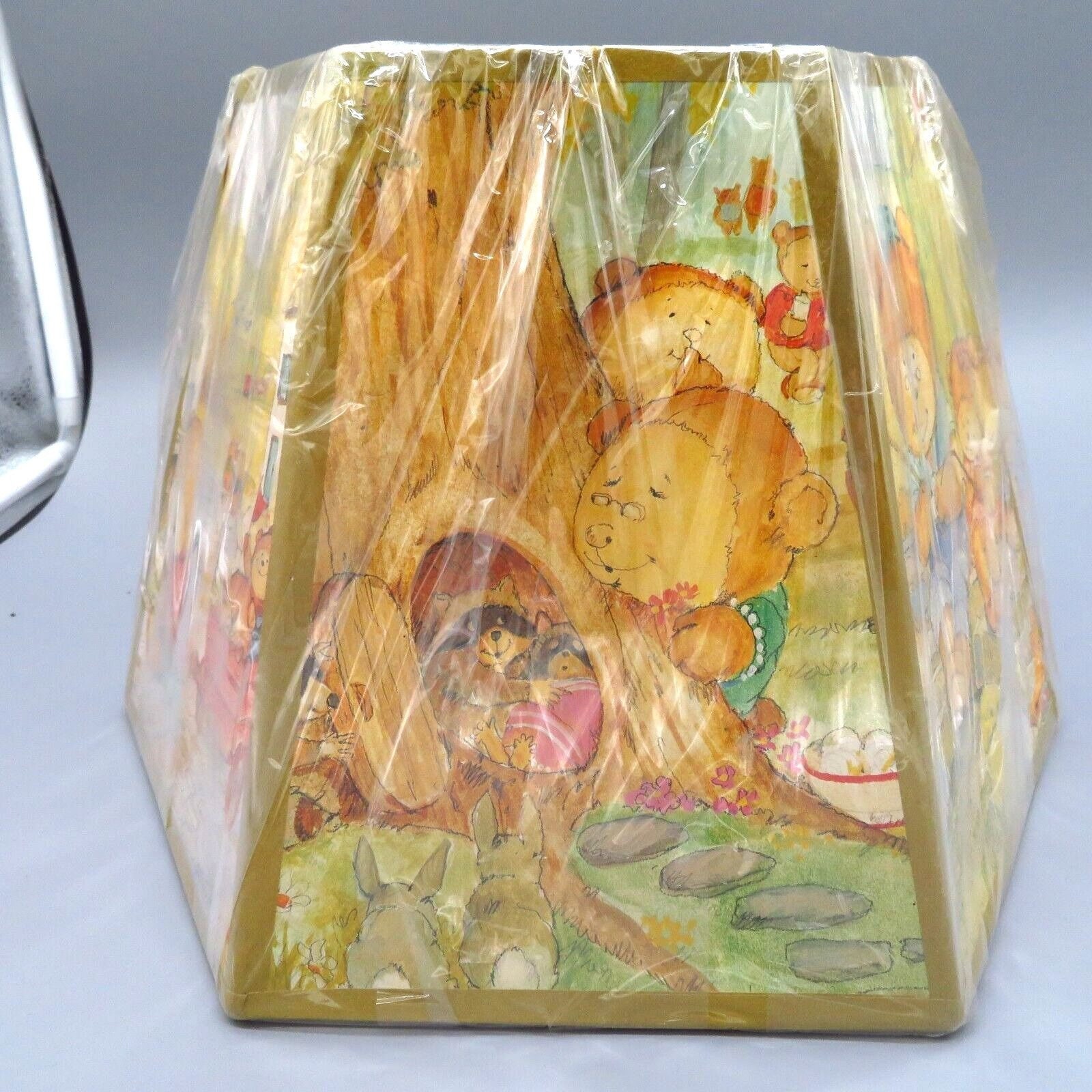 VTG Childrens Teddy Bear Lamp Shade by Artist Stoney From the Artemis ...