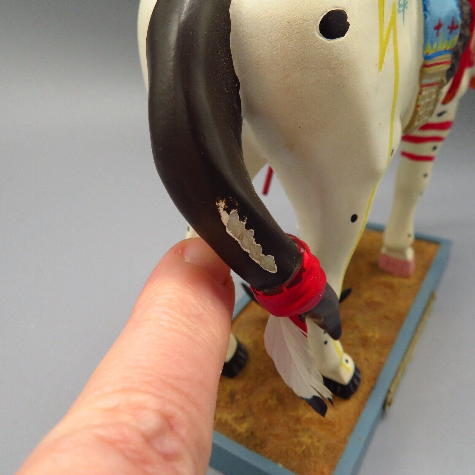 2004 Retired Trail of Painted 1452 Ponies War Pony Westland Horse 18E/1 ...