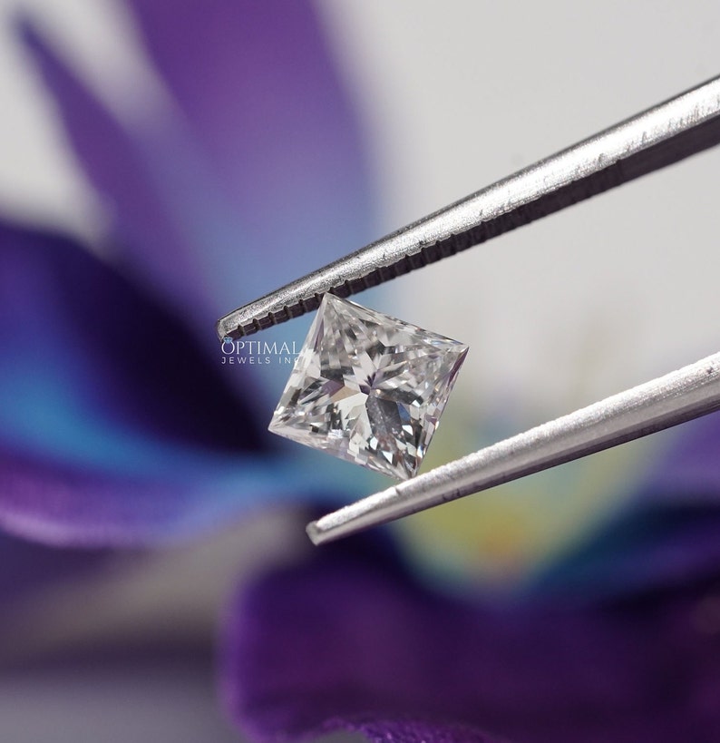 Glamorous Princess cut Lab grown Diamond Loose Colorless Diamond For glamorous-princess-cut-lab-grown-diamond-loose-colorless-diamond-for