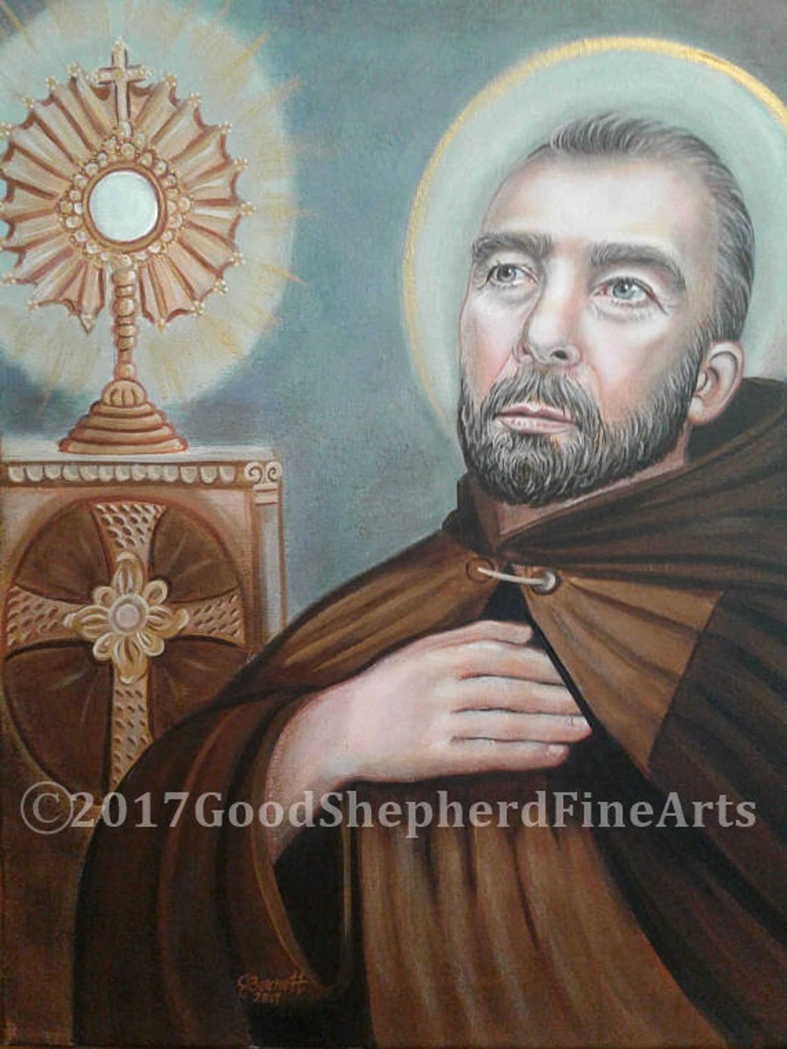 Saint Paschal Baylon seraph of the Eucharist | Etsy