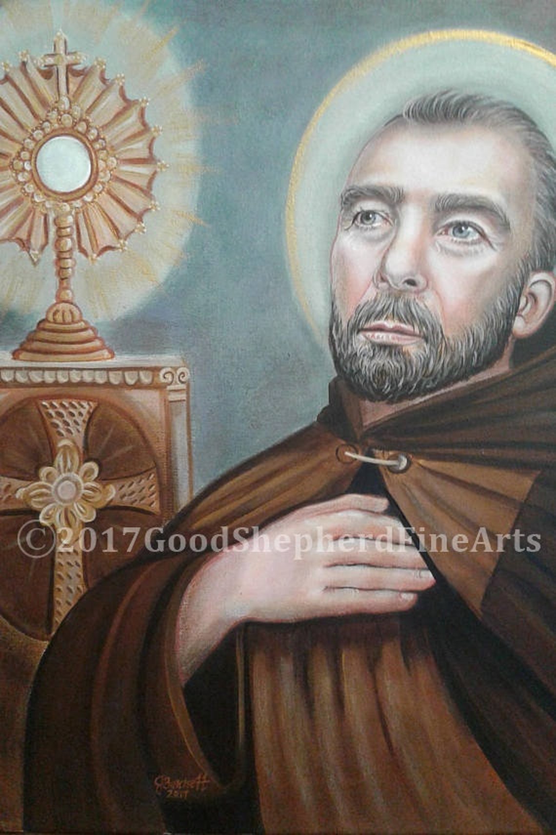 Saint Paschal Baylon seraph of the Eucharist | Etsy