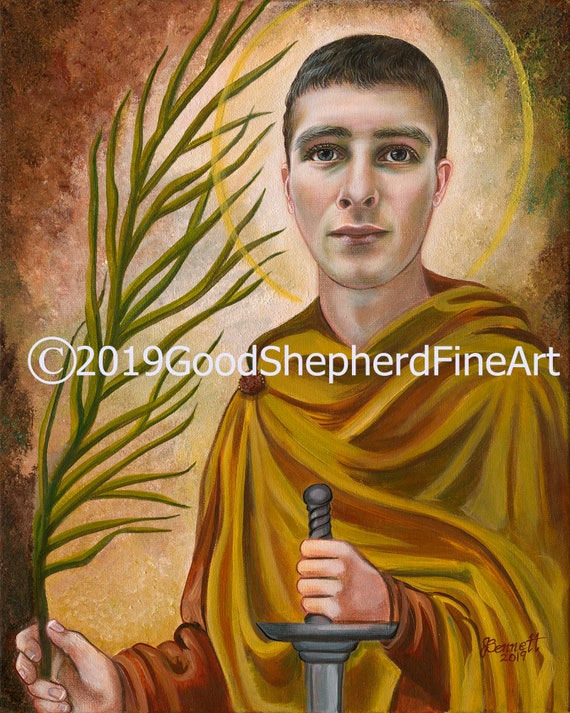 Saint Pancras of Rome Pancratius Martyr Patron Saint - Etsy