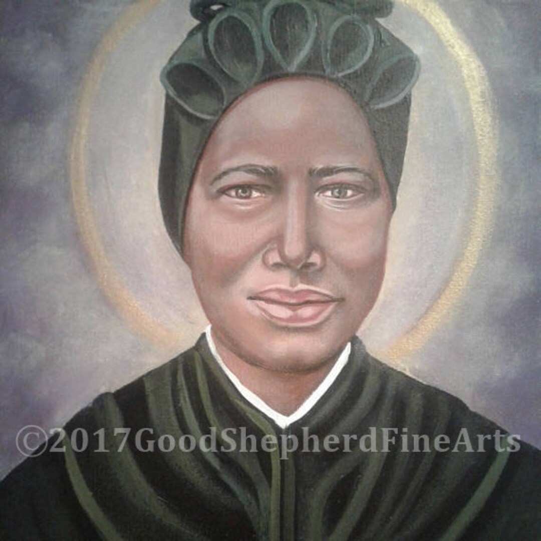 Saint Josephine Bakhita, Religious, 8x10 & 11x14 Prints on White Card ...