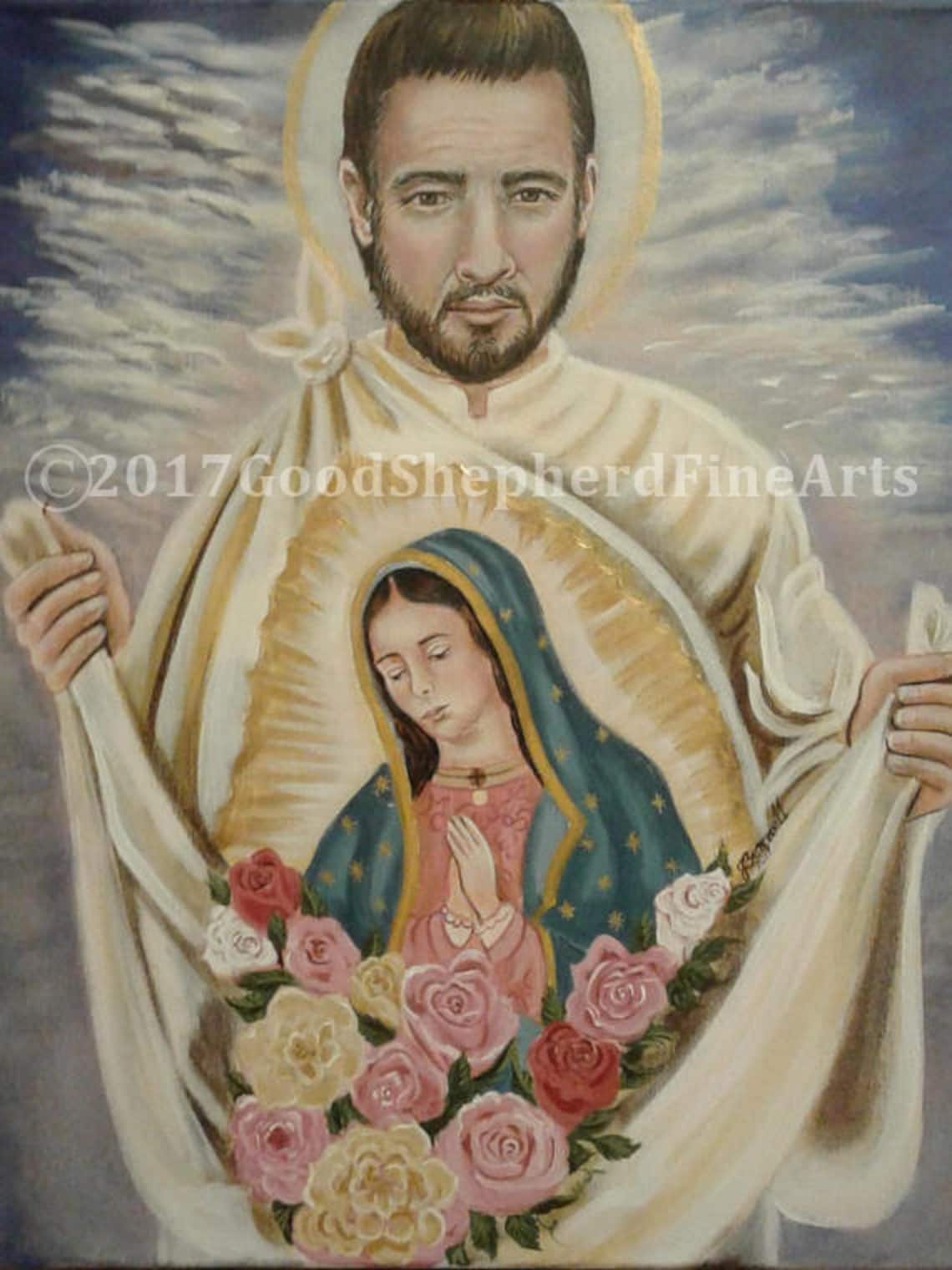 Saint Juan Diego Cuauhtlatoatzin, 8x10 or 11x14 Prints, From My ...