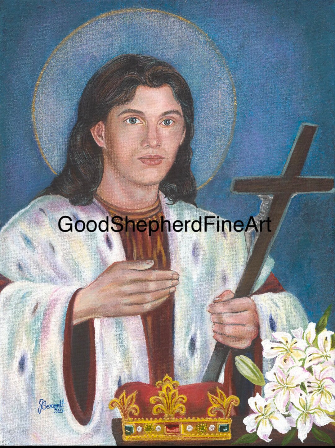 Saint Casimir Prince of Poland Print Catholic Art - Etsy