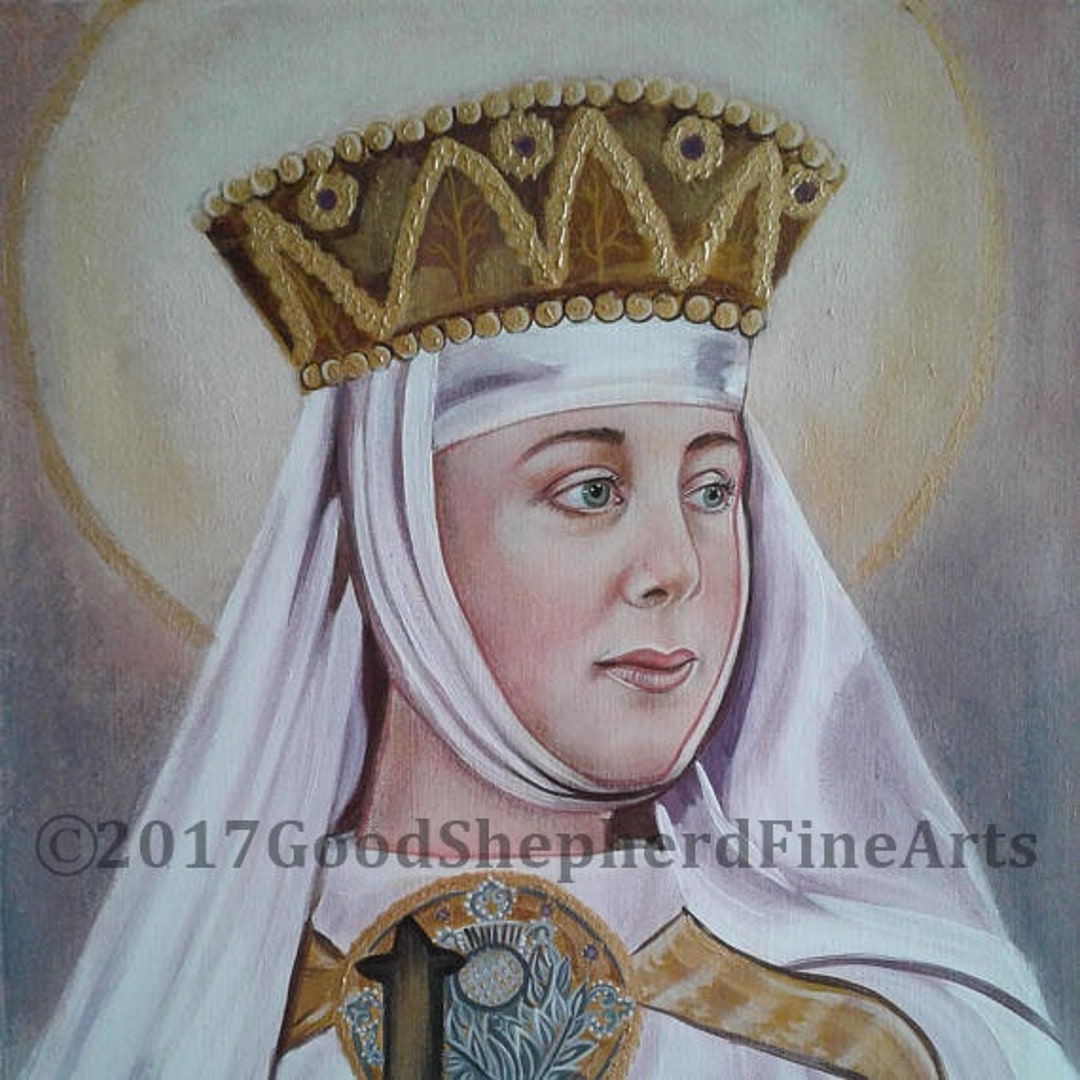 Saint Margaret of Scotland, Queen of Scots, 8"x10" & 11"x14" Prints on ...