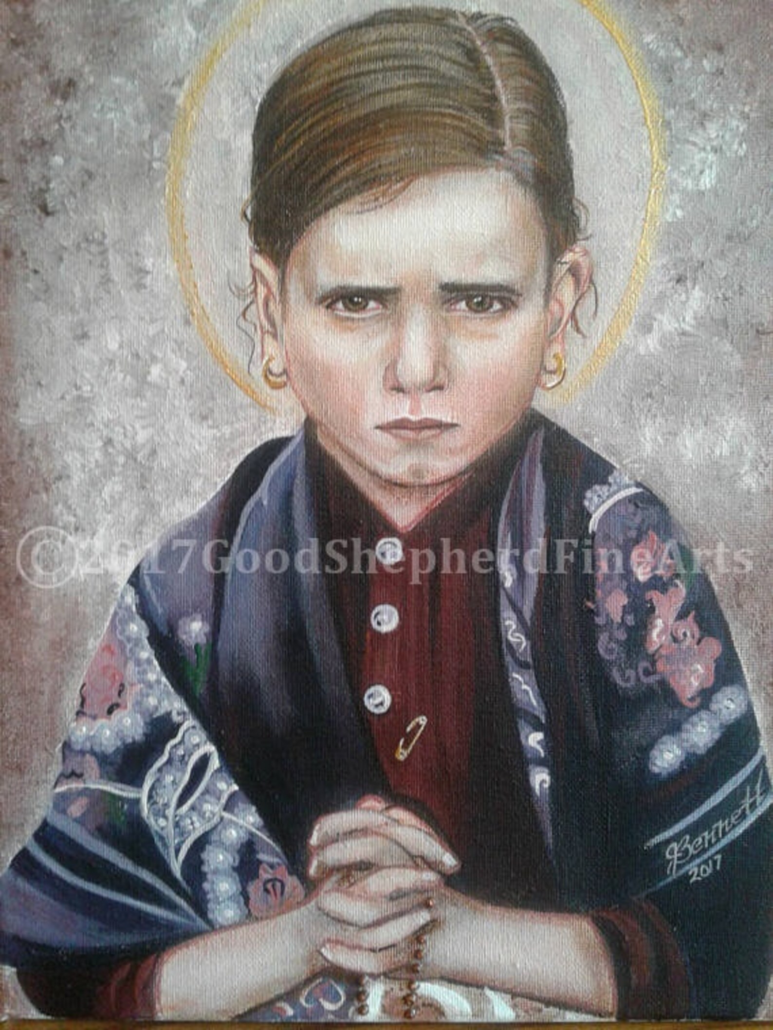 St. Jacinta Marto Visonary 8x10 & | Etsy