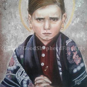 St. Jacinta Marto, Visonary, 8"x10" & 11"x14" Prints on White Card ...