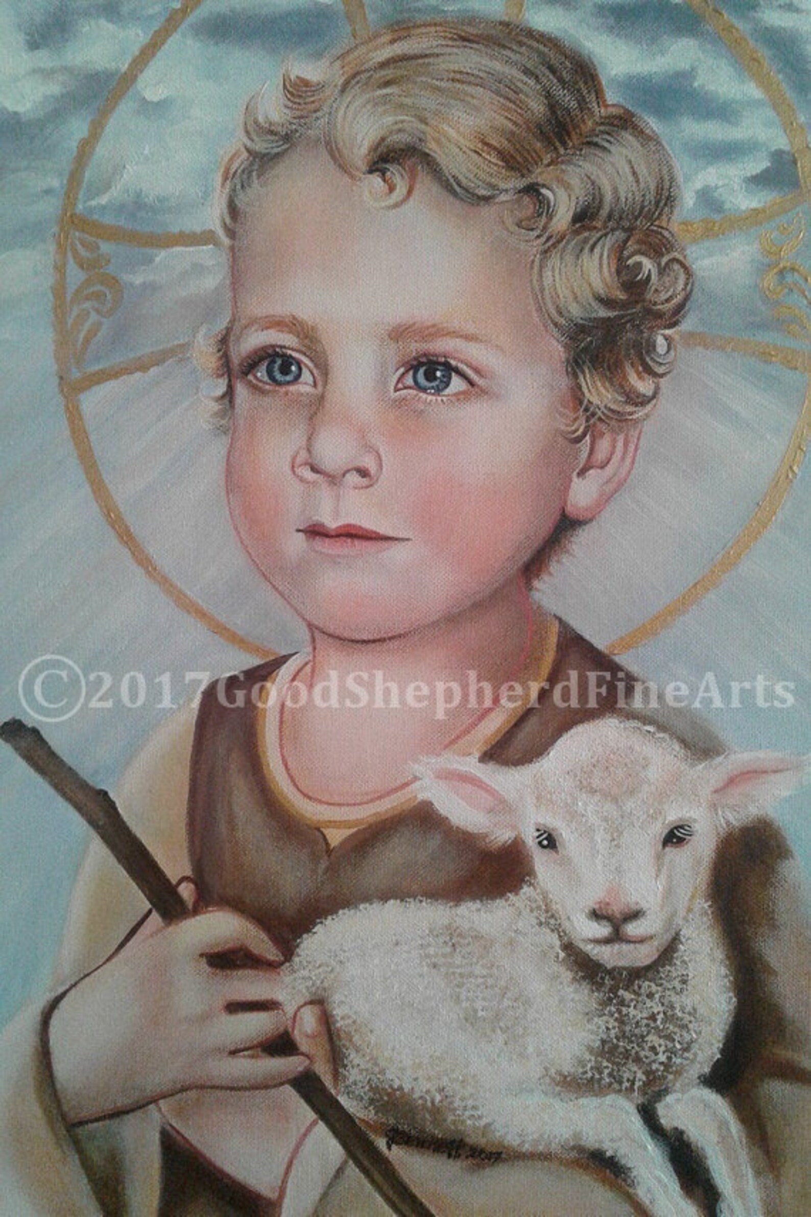 Christ Child Infant Jesus Lamb of God Savior | Etsy