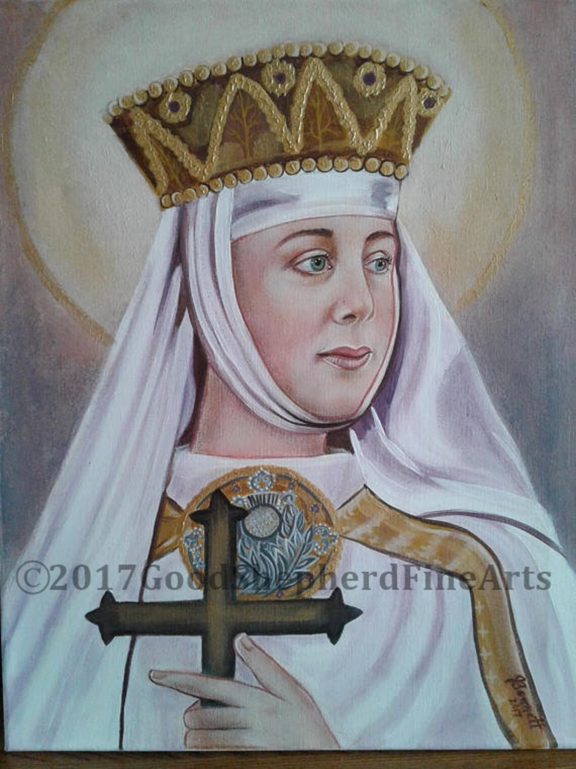 Saint Margaret of Scotland Queen of Scots 8x10 & | Etsy