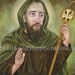 Saint Columba Apostle of the Picts, 8"x10" & 11"x14" Prints on White ...