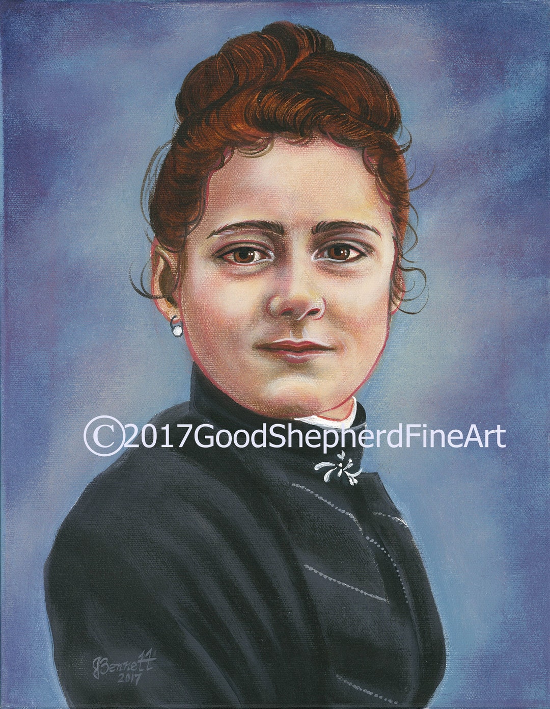 Saint Therese of Lisieux 8" X 10" and 11" X 14" Prints on 110lb White ...