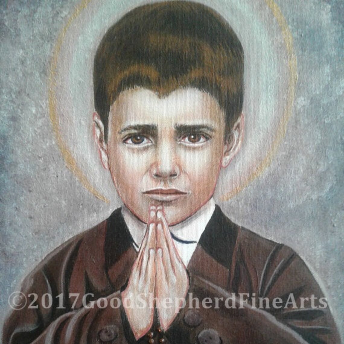 St Francisco Marto 11x14 Original on Canvas - Etsy