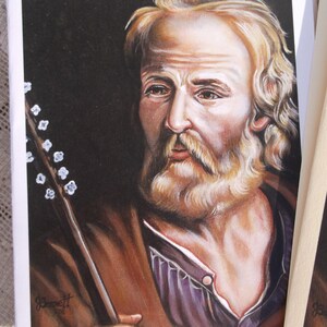 Saint Joseph Foster Father of Jesus Stationery Cards With | Etsy