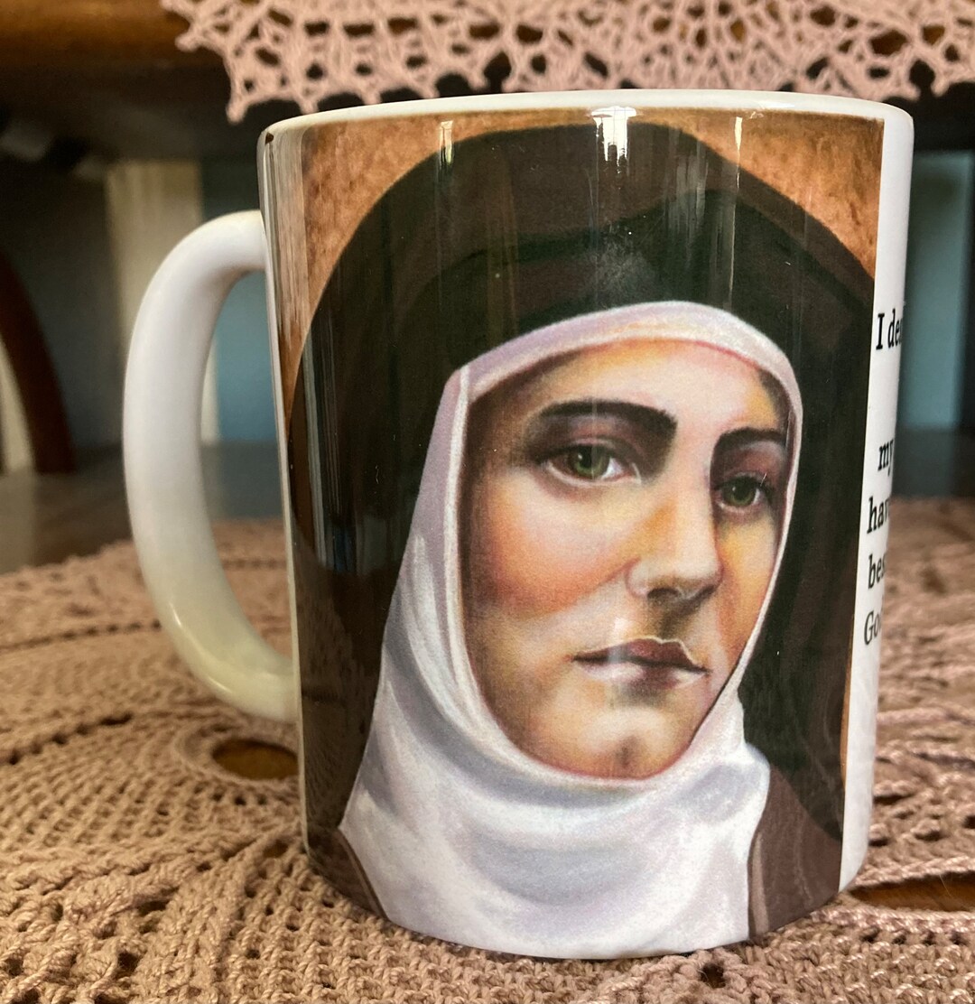 St Edith Stein St Teresa Benedicta of the Cross Coffee Mug Nun ...