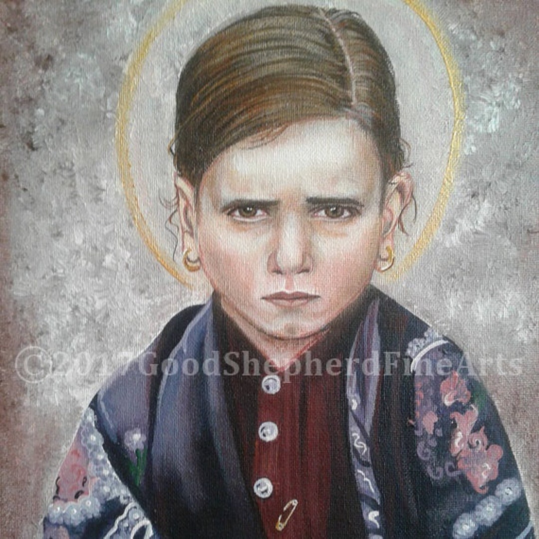 St. Jacinta Marto 11x14 Original on Canvas, Visionary of Our Lady of ...