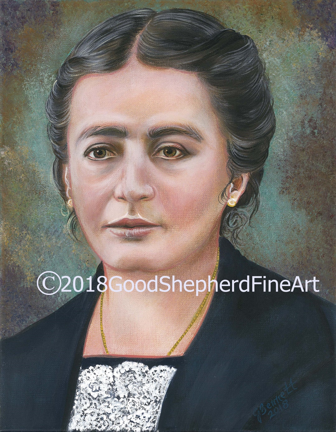 Blessed Maria Beltrame 11x14 Signed, Original, OOAK Acrylic Painting on ...