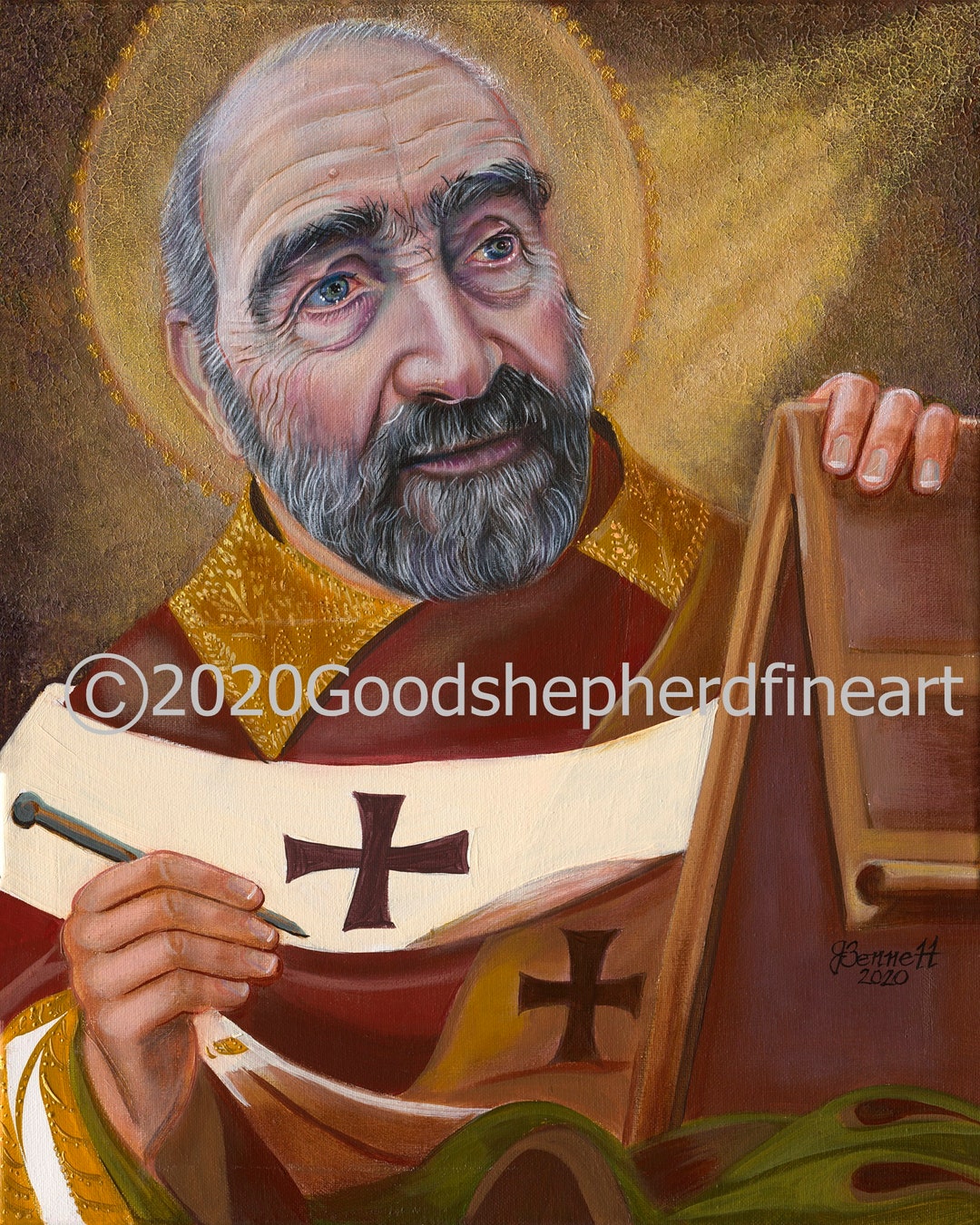 Saint Augustine of Hippo (B) Bishop, Theologian, Patron Saint, Doctor ...