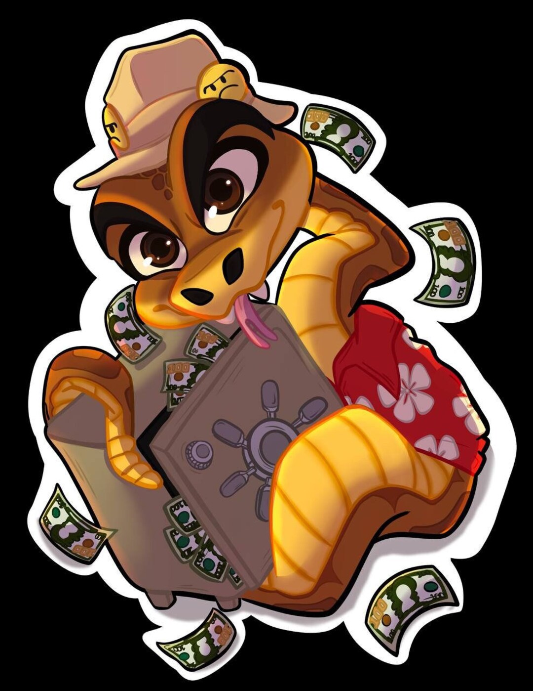 Mr.snake Sticker - Etsy