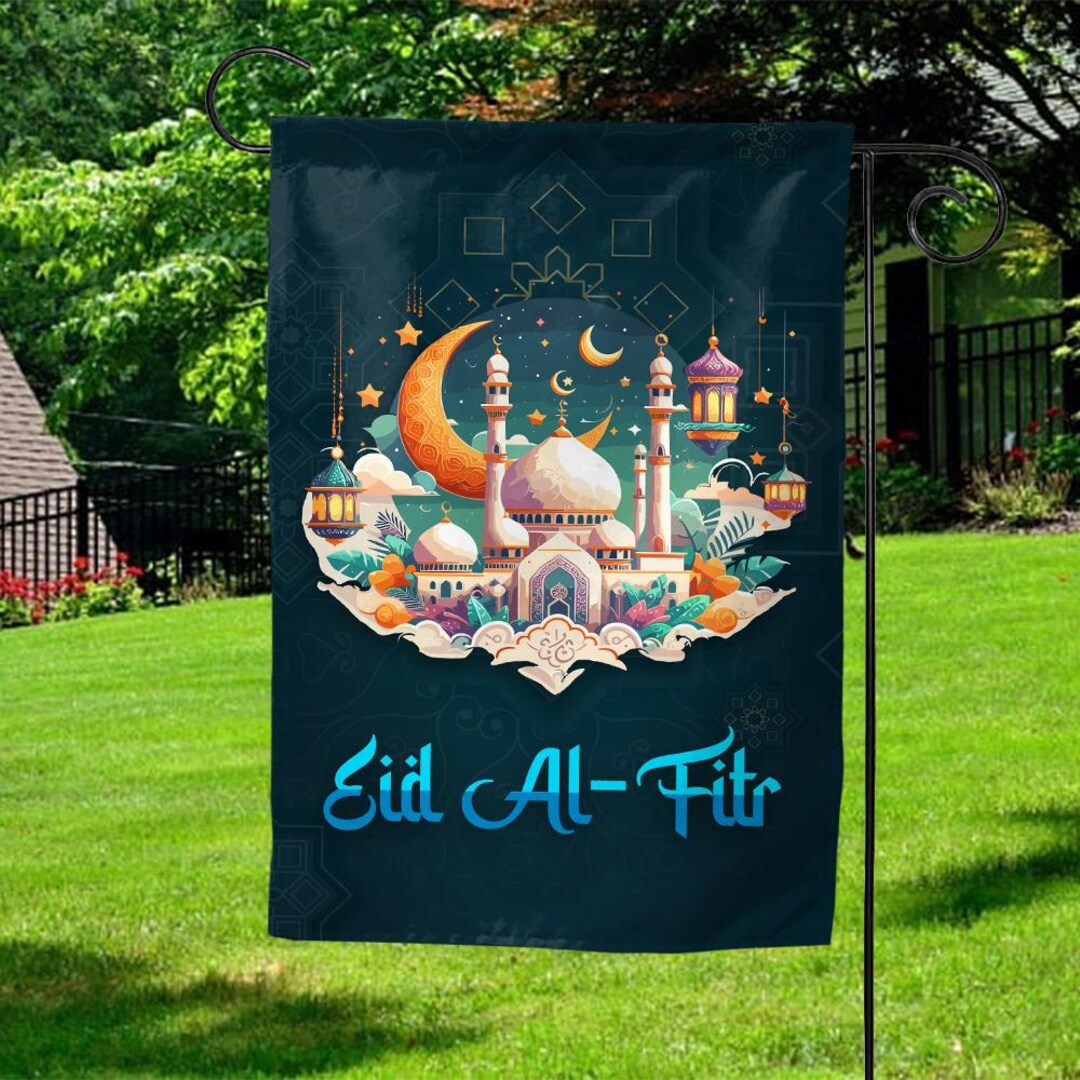 Eid Mubarak 2024 Garden Flag/eid Mubarak Garden Flag/outdoor Decorative ...