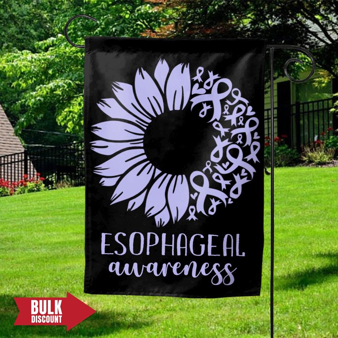 Esophageal Cancer Awareness Garden Flag/esophageal Cancer Garden Flag ...
