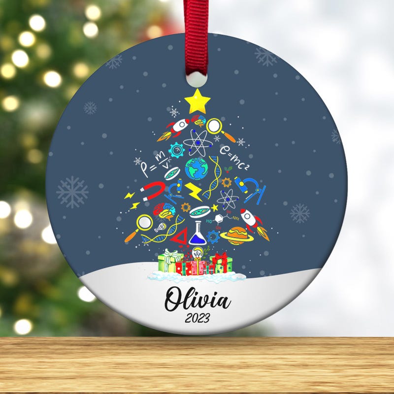 Science Tree Baubles - Etsy