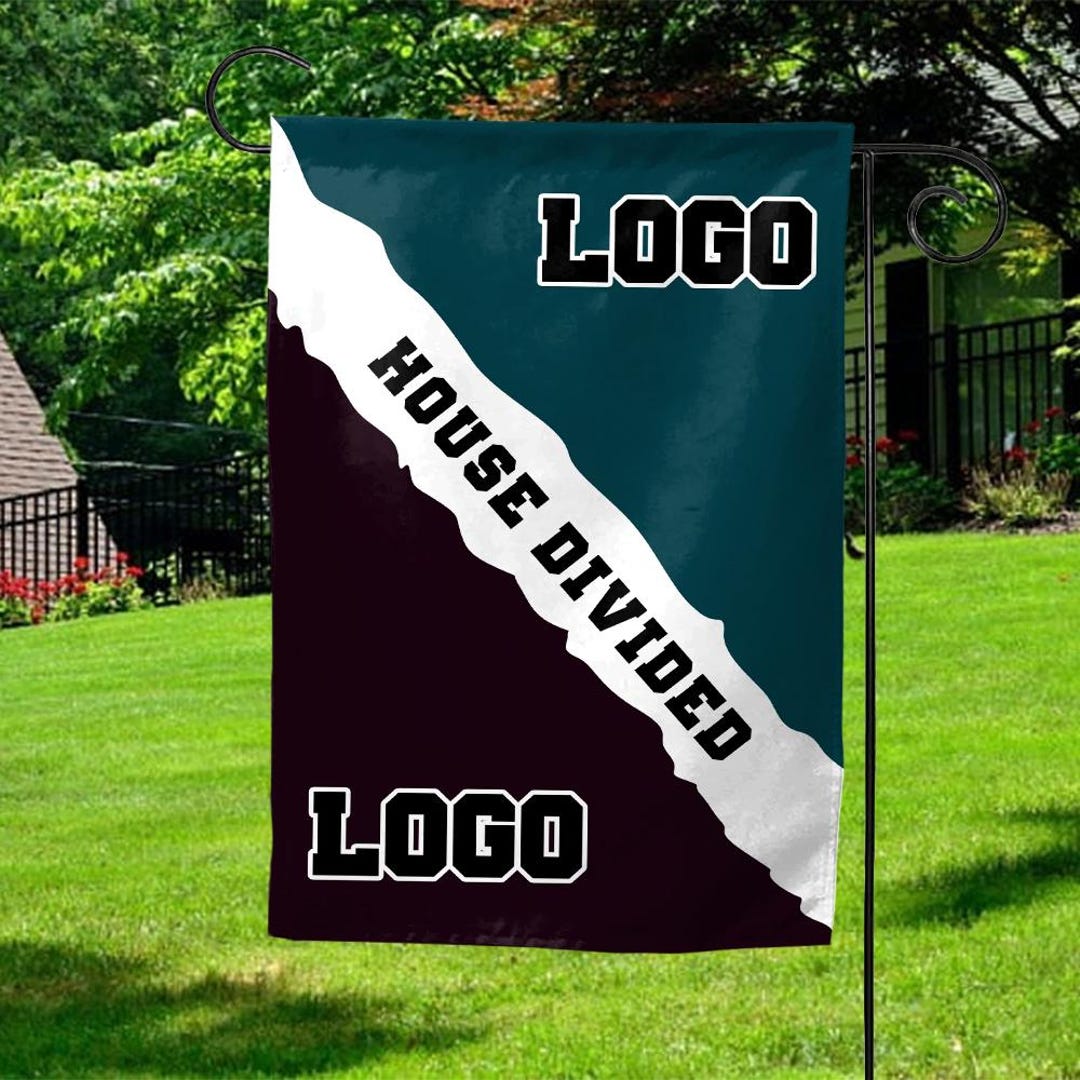 Custom House Divided Flag, House Divided Baseball, Basketball Team Flag ...