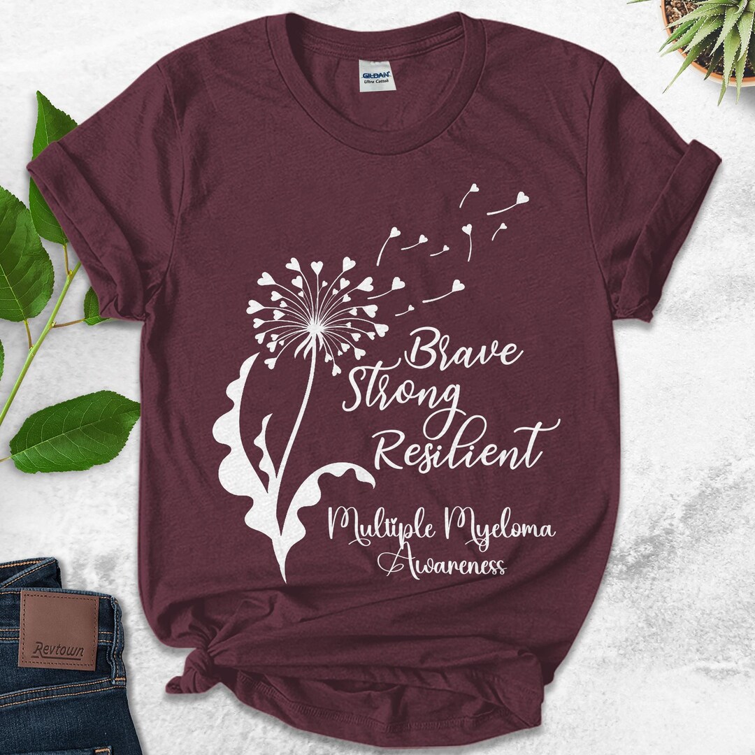 Multiple Myeloma Cancer Awareness Shirt, Kahler Disease Tshirt ...