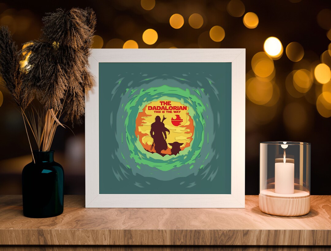 Movie 3D Shadow Box Digital Files Svg , 3D Layered Cardstock Art - Etsy