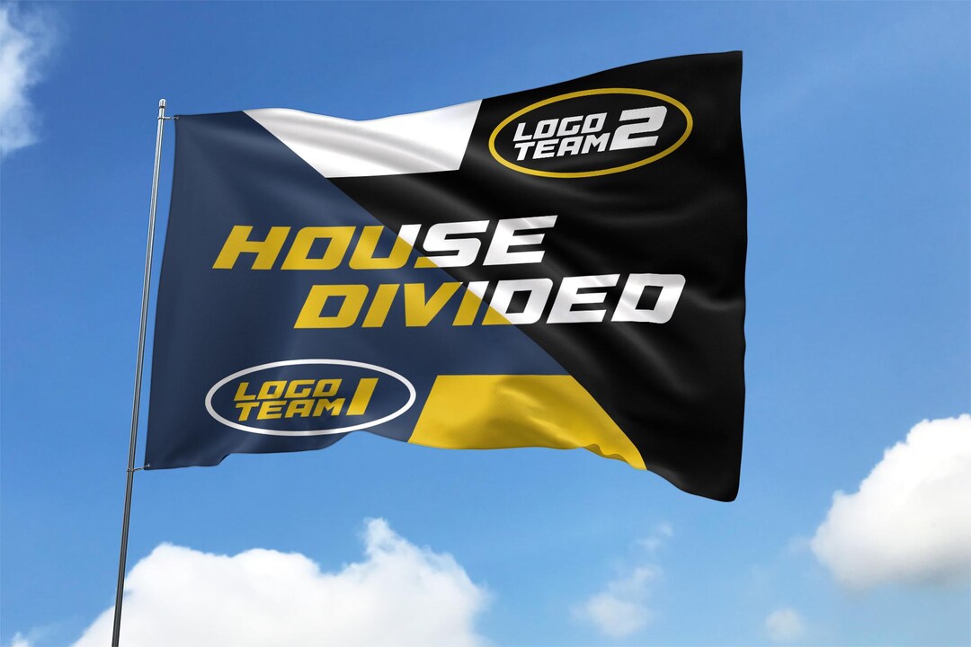Custom House Divided House Flag, Custom House Divided Flag, Country ...