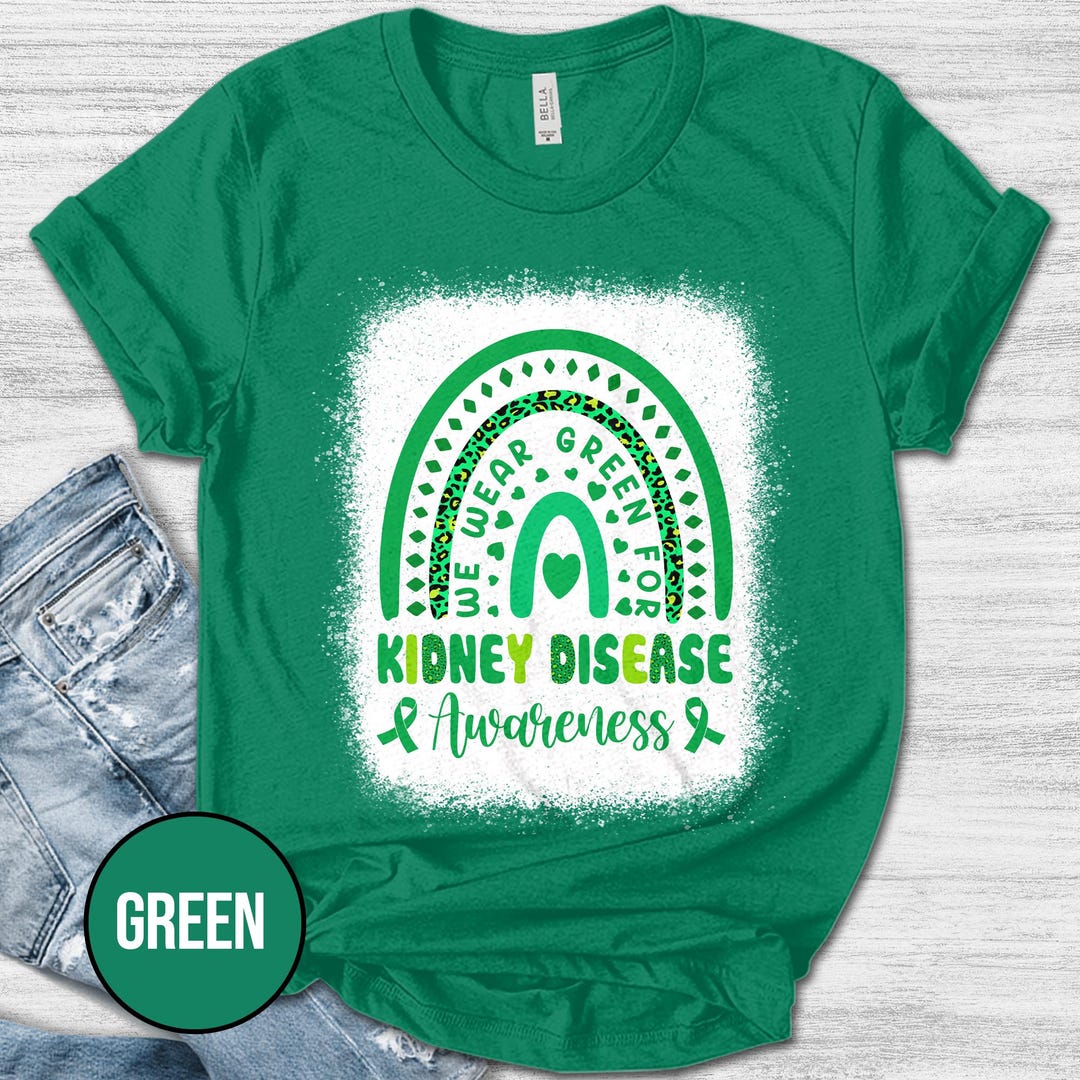 Kidney Disease Awareness Month Shirt/kidney Disease Support/kidney ...