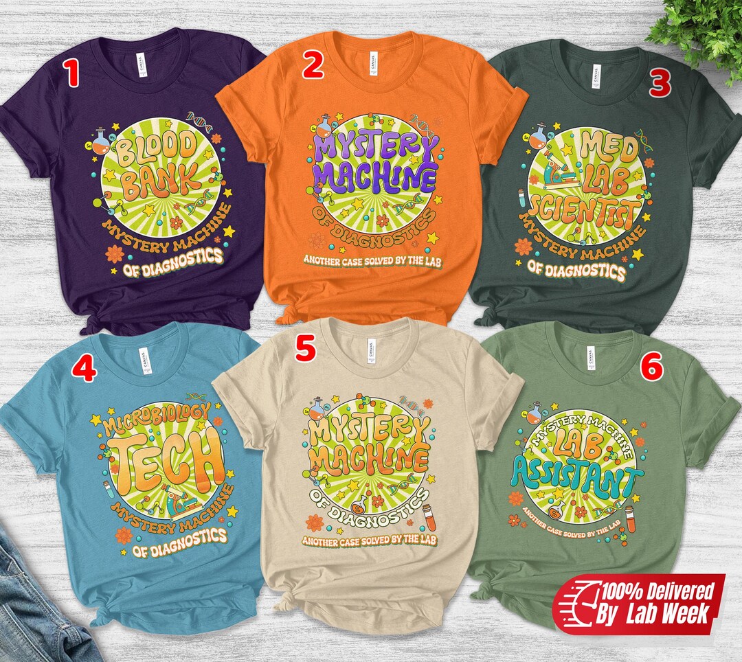 Lab Week 2025 Shirt, Blood Bank Team Shirt, Lab Week Run 2025 Team ...