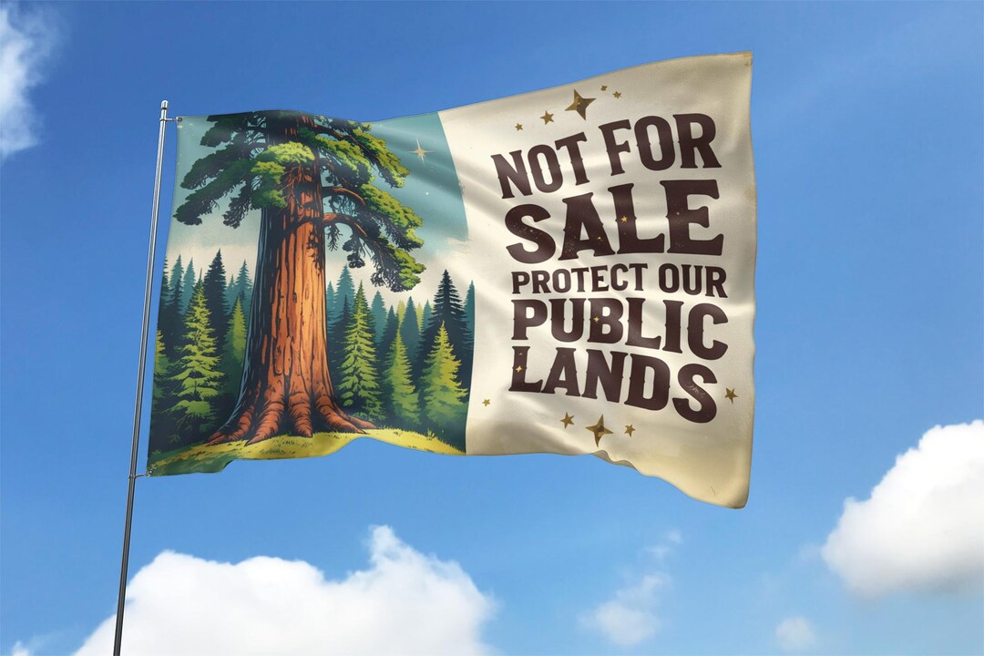 Save Our Parks House Flag, National Park Protest Garden Flag, USA ...
