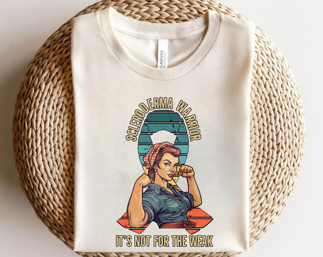 Scleroderma Warrior Shirt, Scleroderma Awareness Tee, Scleroderma Shirt ...