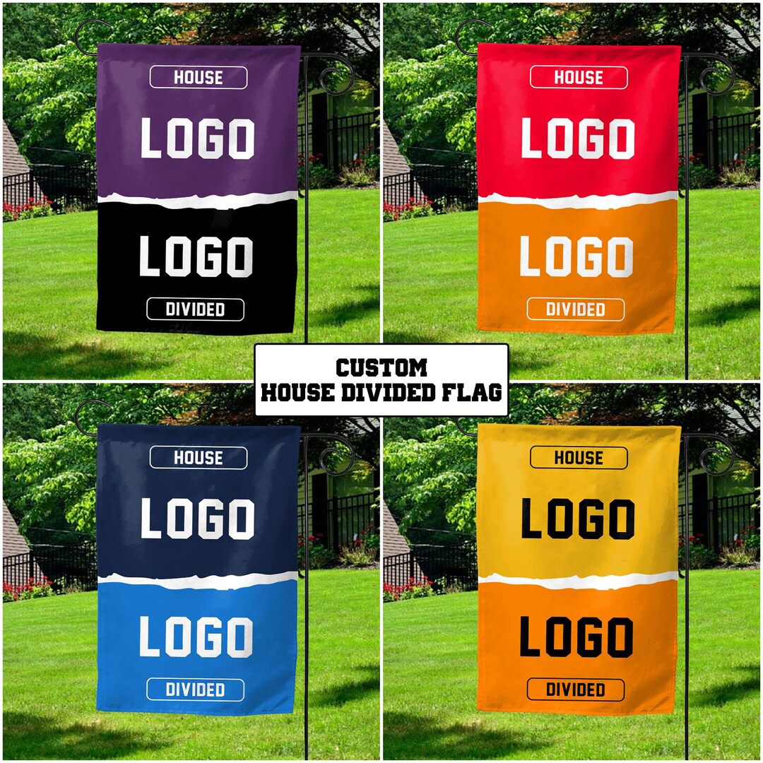 Custom House Divided Flag, House Divided Baseball, American Football ...