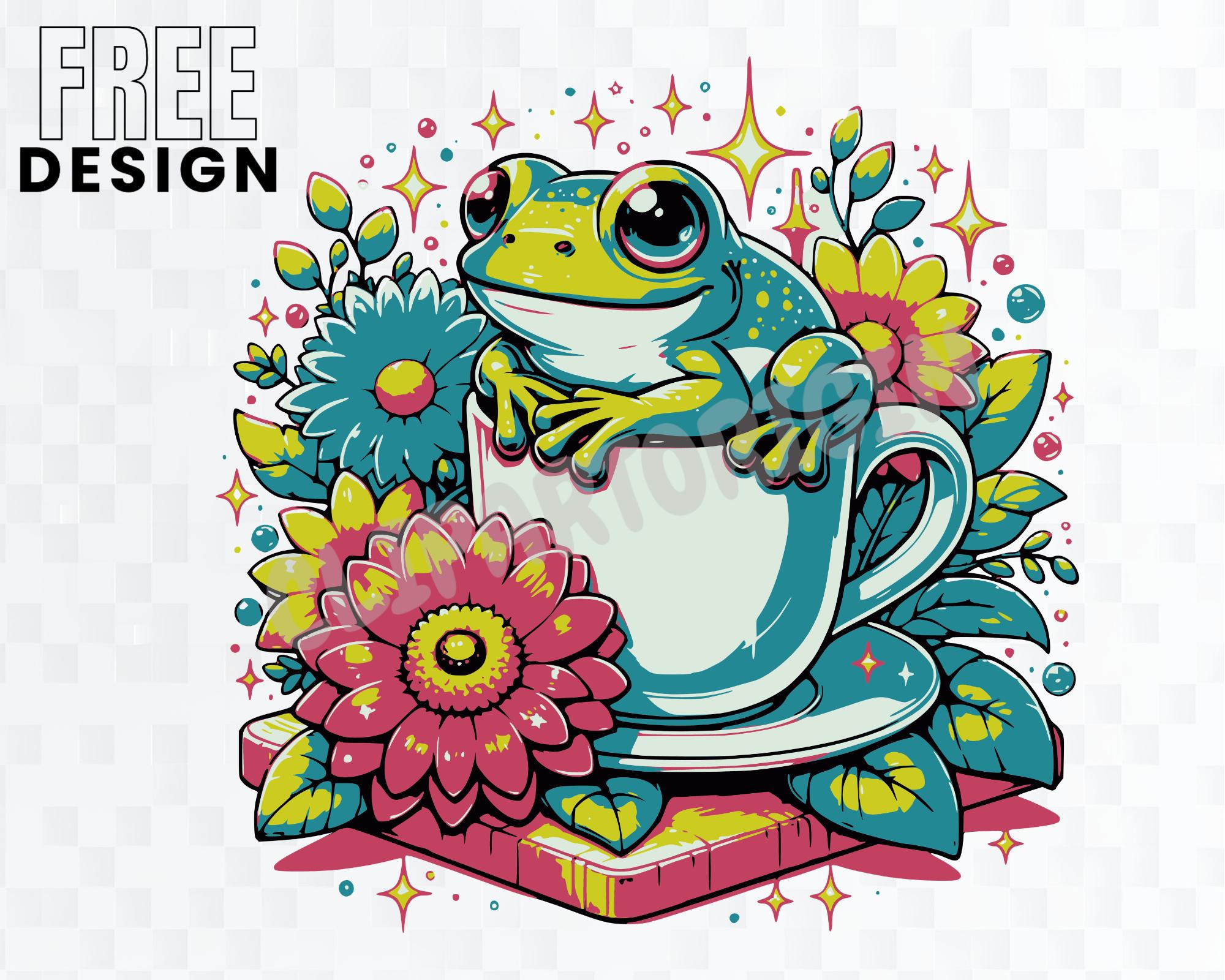 Frog Png Frog Clipart Frog Face Svg Frog Design Cute Frog Svg Cut Files ...