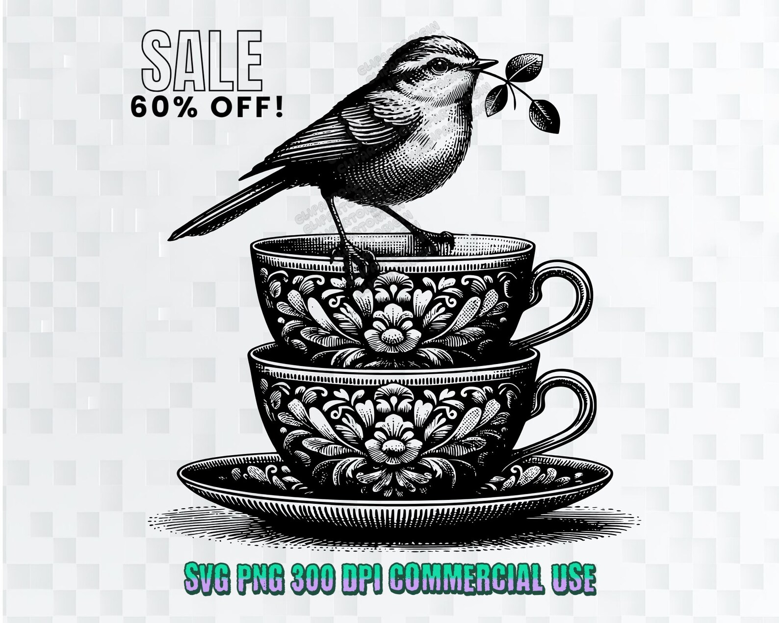 Spring Birds Clip Art Bird Brooch Transparent Pngs Personal and ...